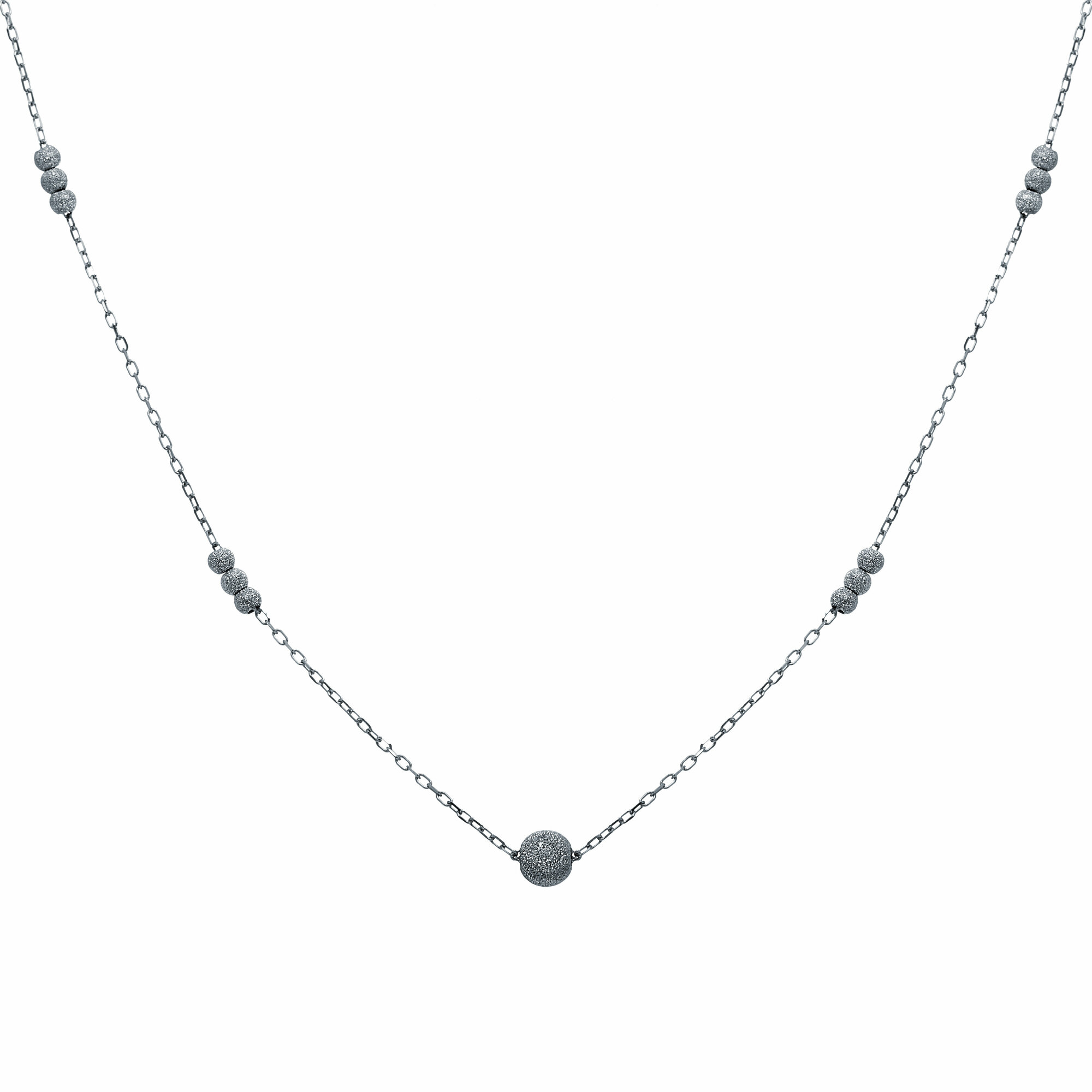 Колье, серебро, 925 проба