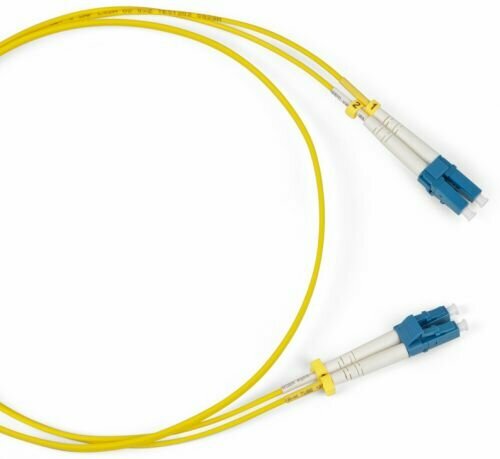 Патч-корд волоконно-оптический Hyperline FC-9-LC-LC-UPC-10M 9/125 (OS2) LSZH, 10 м