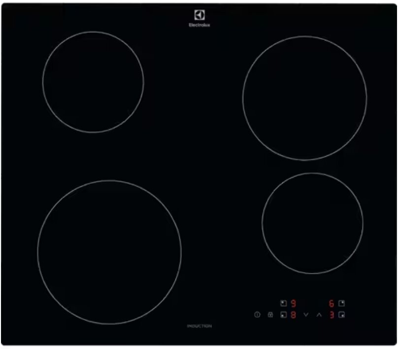 Индукционная варочная панель Electrolux EIB60420CK , независимая, черный