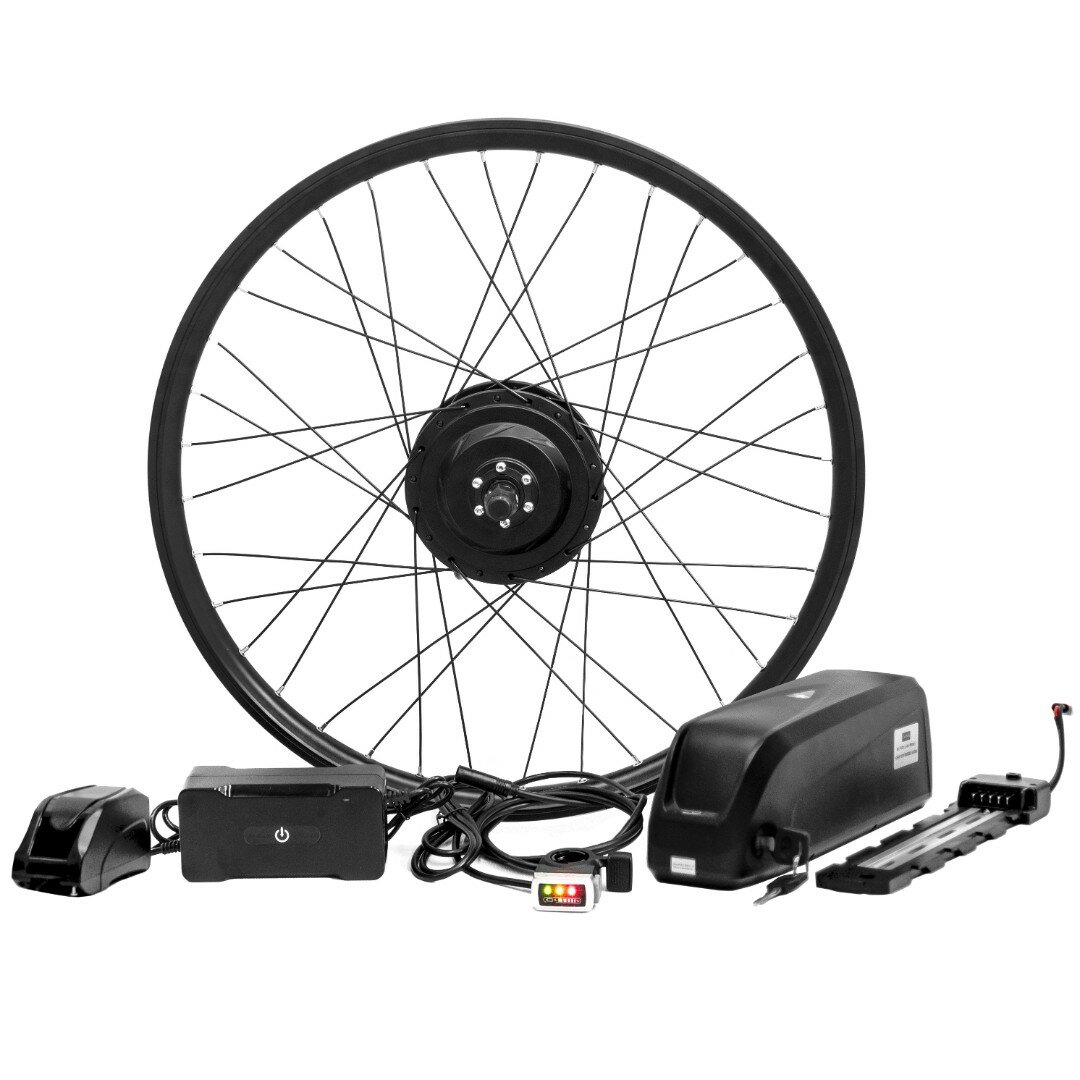 Электронабор Велоракета Переднее 500 Вт Sport ( редукторное ) +АКБ 24,5 Ач. Диаметр колеса 28-29 дюймов.