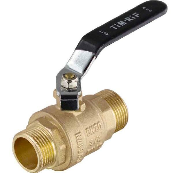 Кран шаровой 1/2" ш/ш ручка TIM DE1203