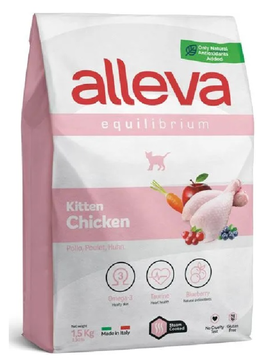 ALLEVA EQUILIBRIUM Корм для котят 1,5 кг