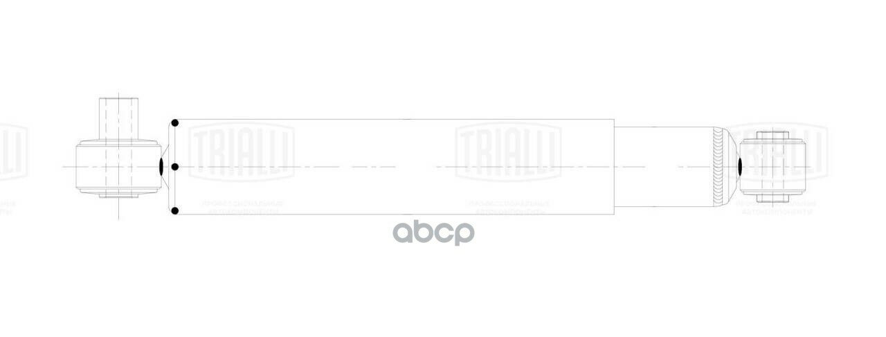 Амортизатор Ford Transit 06 RWD пм до 35 т задн AG 10528 Trialli арт. ag10528