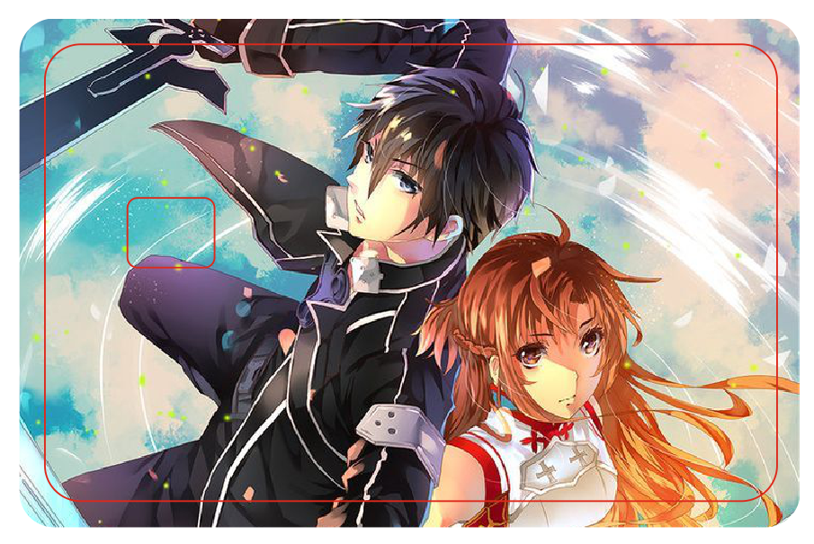 Наклейка на банковскую карту, ММО