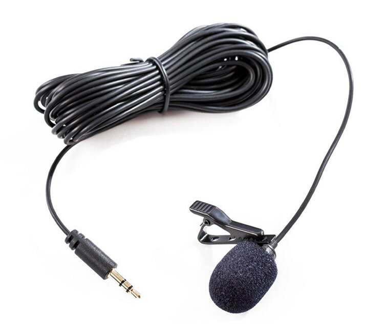 Микрофон Saramonic SR-XMS2 петличный, стерео, TRS, 6 м