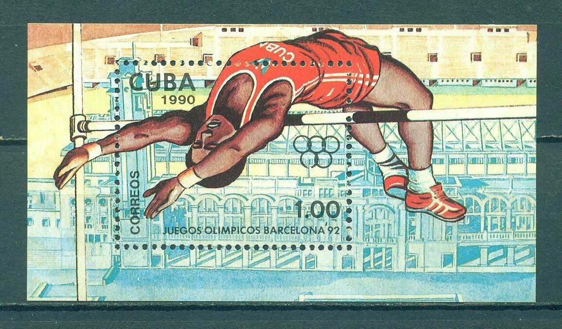 Почтовые марки Куба 1990г. "Олимпийские игры - Барселона, 1992" Спорт MNH