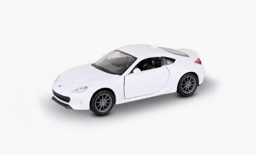 Модель машинка металлическая 1:38 Subaru BRZ, пруж. мех, WELLY , белый