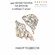 Подвеска, набор 2 штуки, фурнитура для бижутерии Anna Bronze б2861(2)