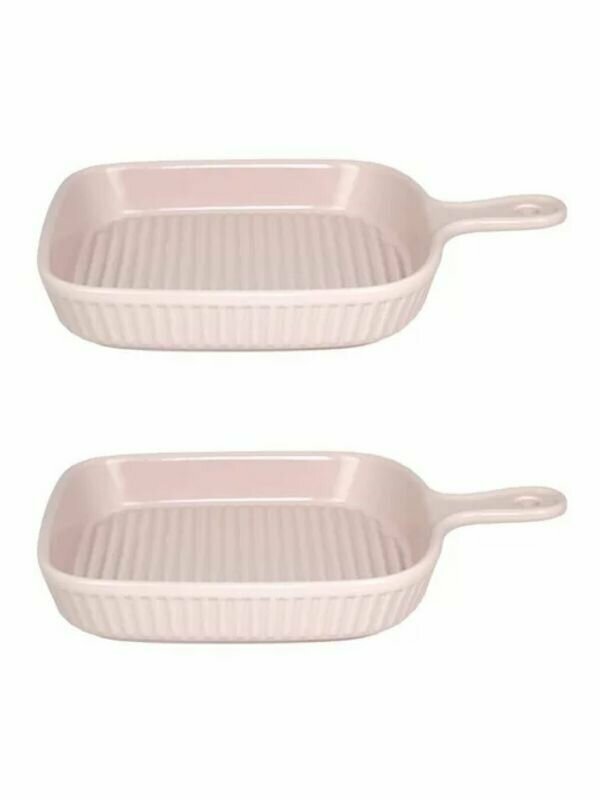 Набор форм для запекания 2шт / Фарфор, 16см / Lenardi