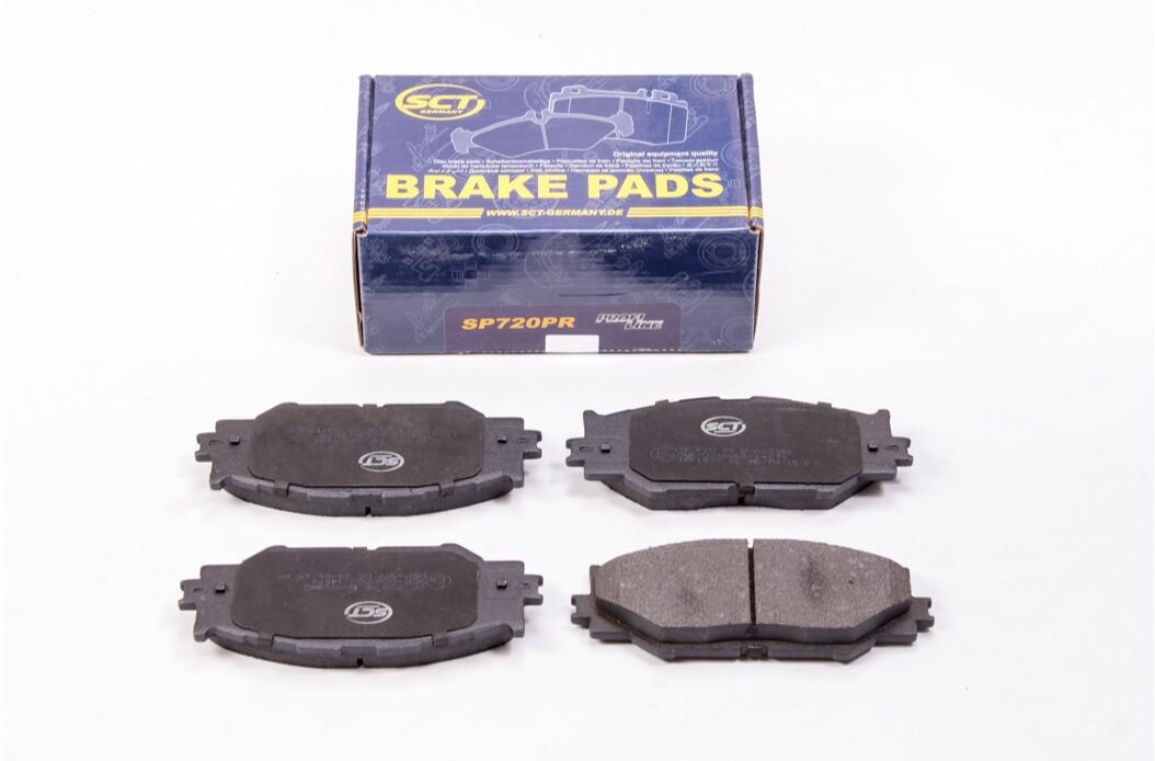 Колодки тормозные передние для Lexus IS III 250, 300h (с 2013 г), IS II 200d, 220d, 250 (с 2004/2010 г) комплект 4 шт. арт SP720