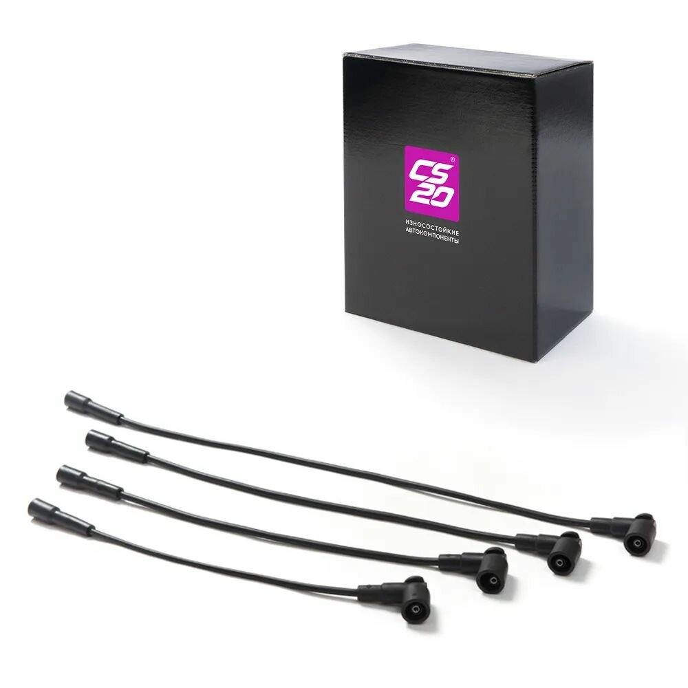 Провода высоковольтные для ВАЗ 2109-2115, 2170 Лада Приора, LADA Priora (8V инжектор), комплект 4 шт. серии Original+ арт 13705