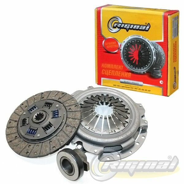 Комплект сцепления для ГАЗ 3110 Волга (дв. ЗМЗ 4025, 4026, 4061, 4063, 405 евро 3) в сборе арт RG4061-3906605