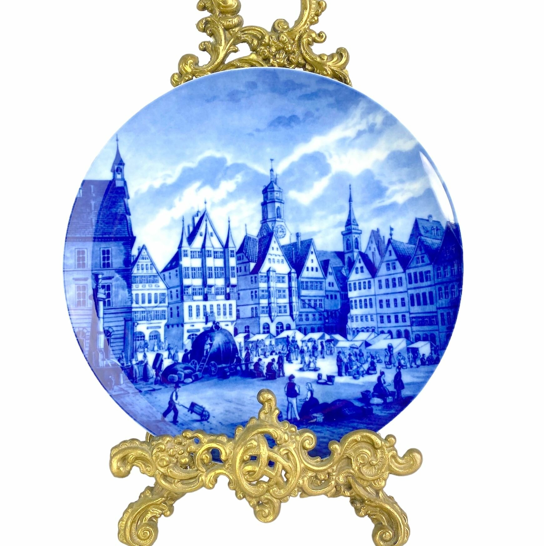 Декоративная тарелка Германский кредитный институт. Германия