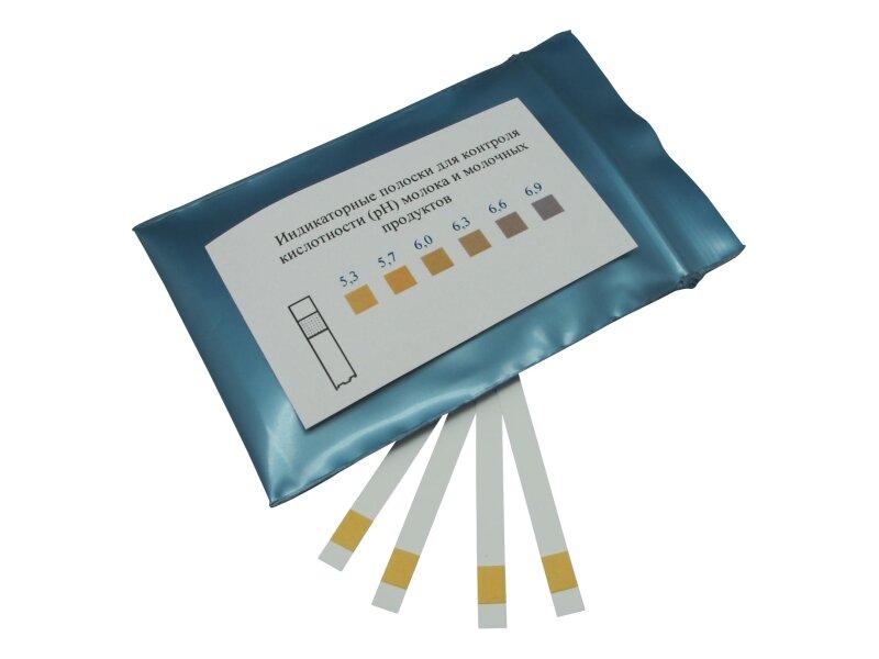 Индикаторные полоски "Кислотность молока"