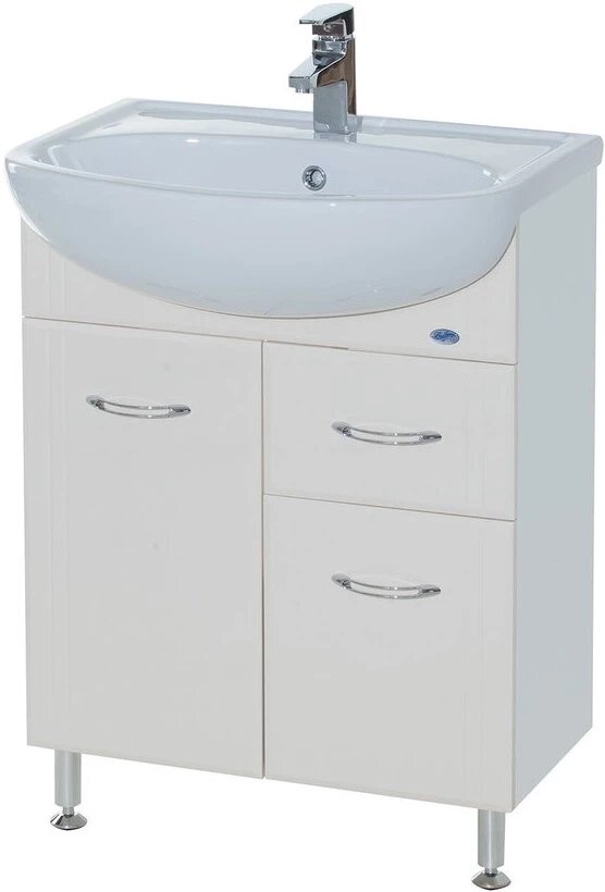 Тумба белый глянец 60 см Bellezza Уют 4635009110014