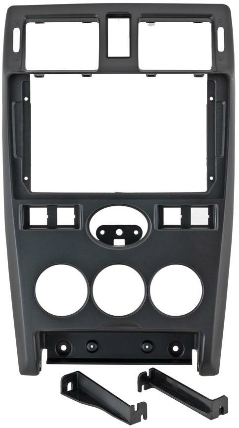 Переходная рамка для Lada Priora 2007-2014 BLACK, 9" (тип 4) Incar RLA-FC853