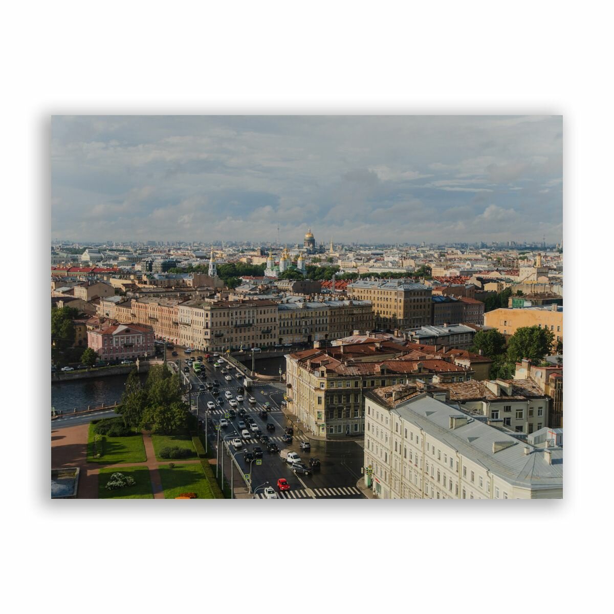 Постер, плакат на бумаге / Санкт-Петербург / Размер 30 x 40 см