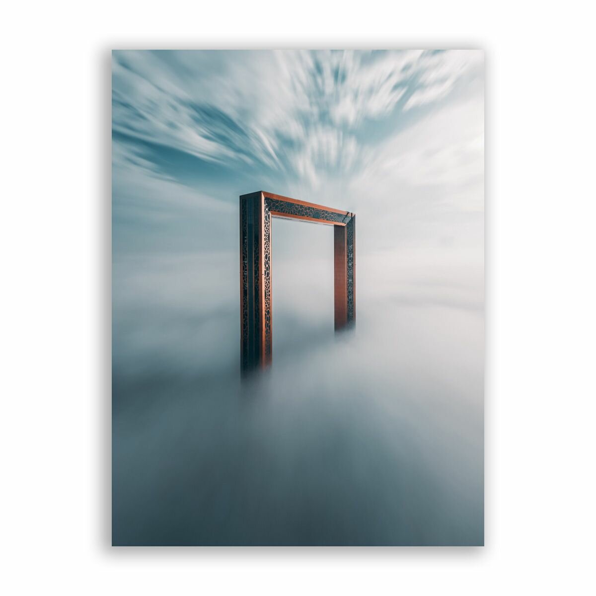 Постер, плакат на бумаге / Дубай / Размер 30 x 40 см