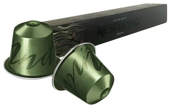 Кофе в капсулах Nespresso ORIGINAL India, 10 кап, 40 и 110мл
