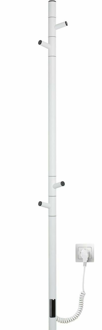 Полотенцесушитель электрический Vincea VTD-1DWE 15х140, белый, таймер