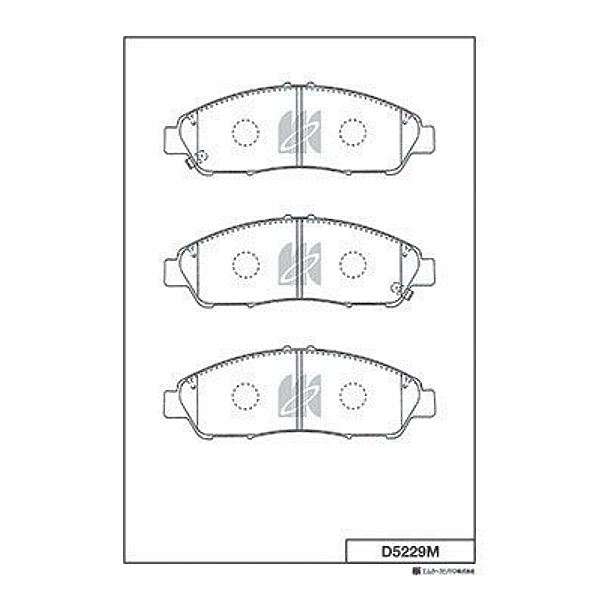 MK KASHIYAMA D5229M (D5229M_MK) d5229 колодки дисковые передние\ acura mdx / zdx 07-11, Honda (Хонда) pilot 09-11