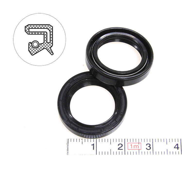 Манжета армированная (Сальник) 18х25х5 (тип 2 / TC) 70NBR (упаковка 10 шт.)