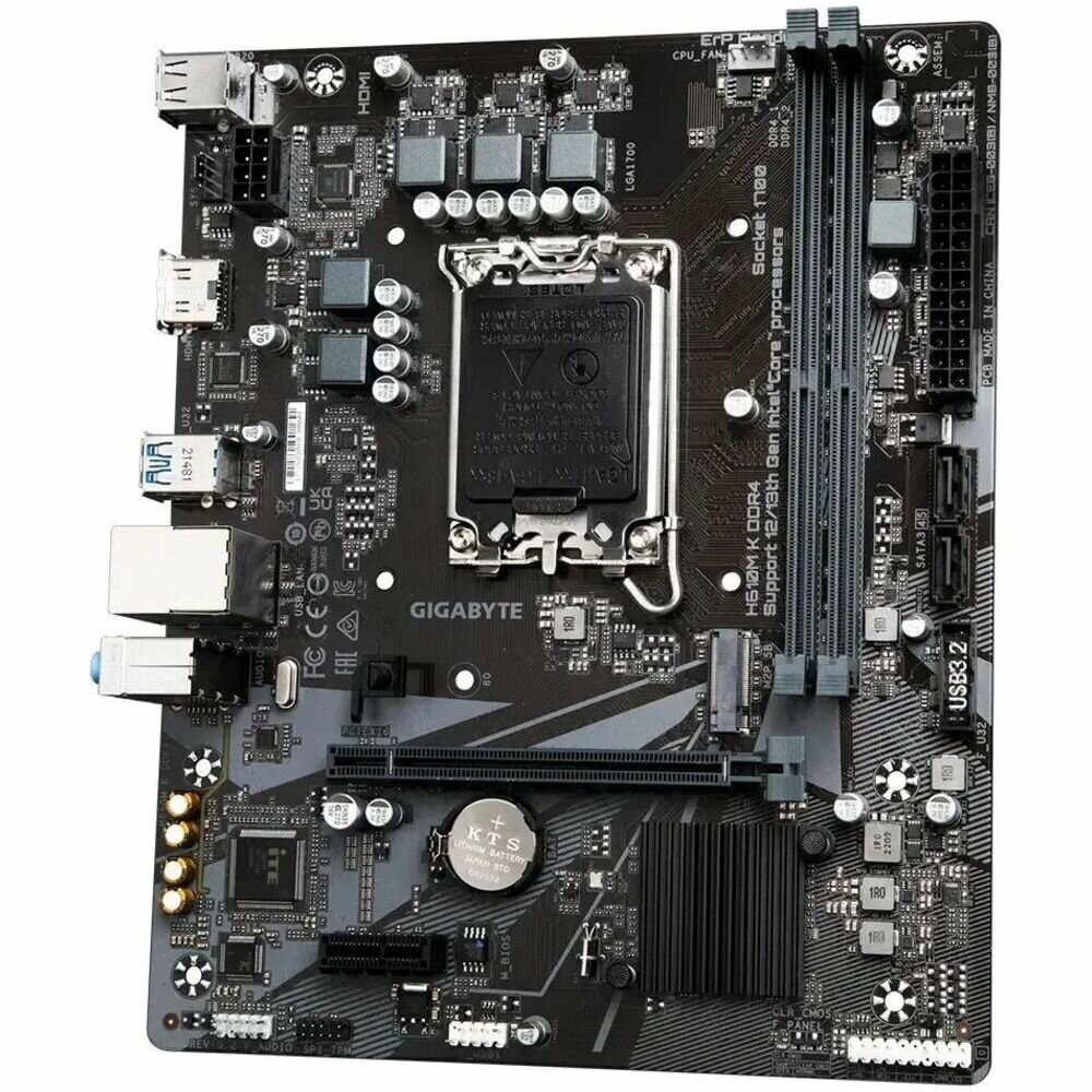 Материнская плата Gigabyte H610M K DDR4