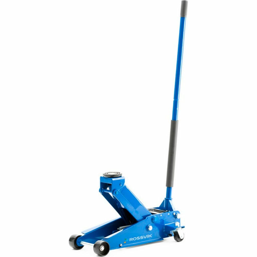 Подкатной домкрат ROSSVIK V3, г/п 3,0т, 133-465 мм TH33007, двухцилиндровый профессиональный, стальной корпус