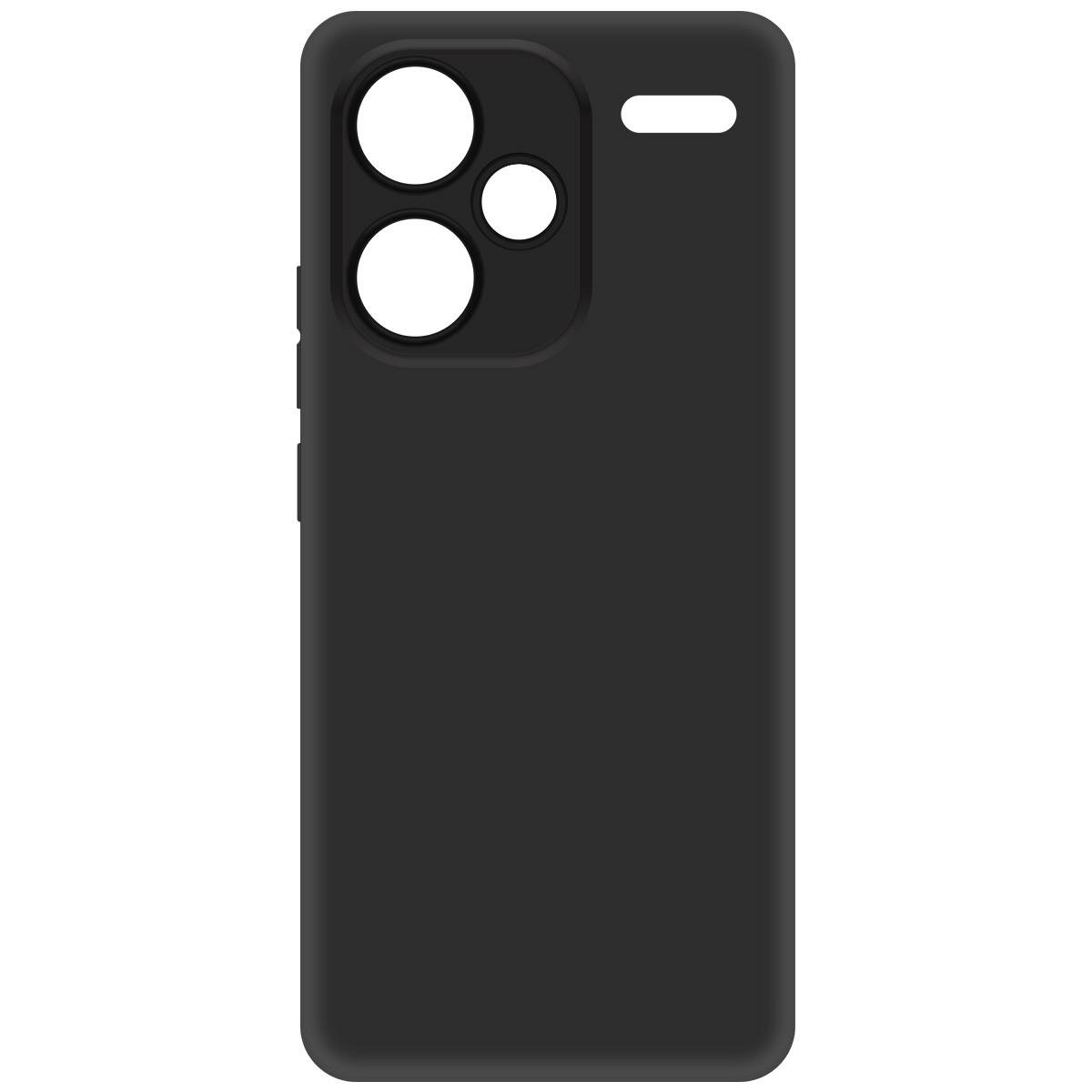 Чехол-накладка Krutoff Soft Case для Xiaomi Redmi Note 13 Pro+ 5G черный