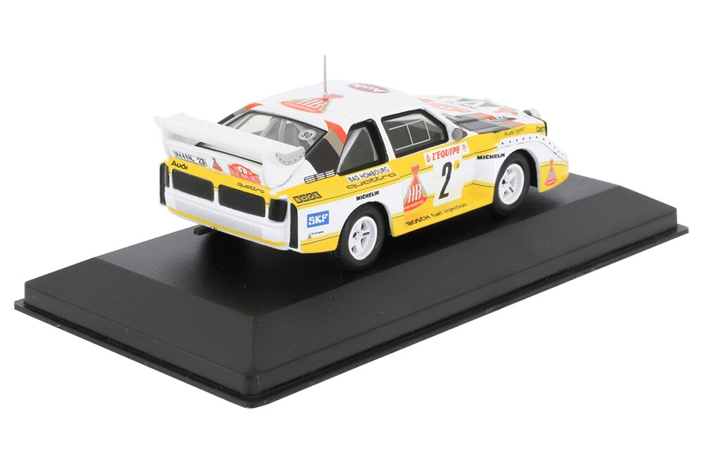 Audi quattro sport E2 night version #2 4TH rallye monte carlo 1986 rohrl/geistdorfer / ауди кватро (4-Е место ралли монте карло)