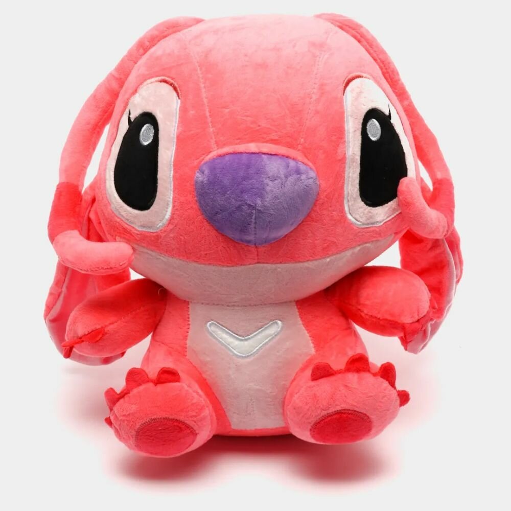 Мягкая игрушка стич 25 см розовый