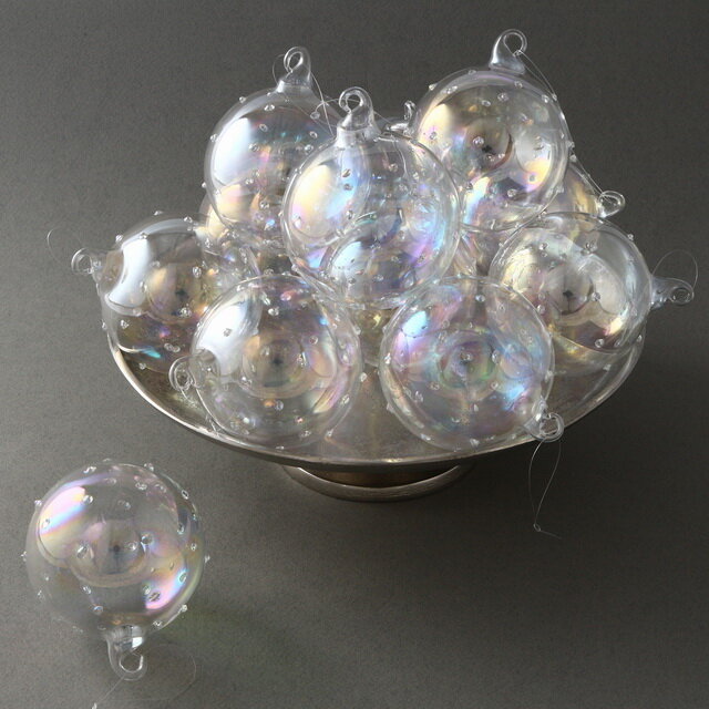 Набор стеклянных шаров Piccola Bolla Magica 8 см, 12 шт, EDG (ЭДГ), 683309-00-набор