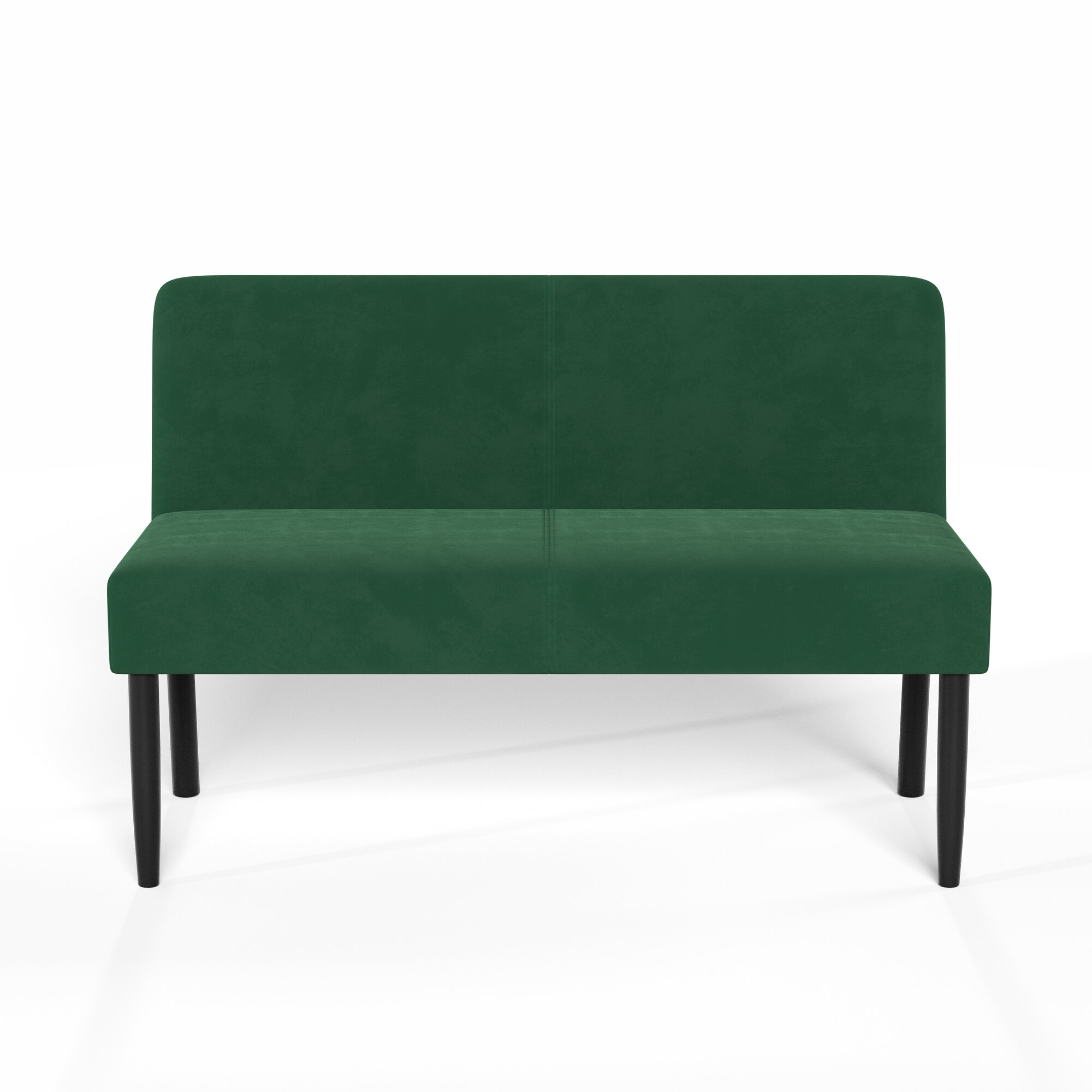 Мини диван-банкетка Мюнхен изумрудный в холл, прихожую, на кухню, в зону ожидания