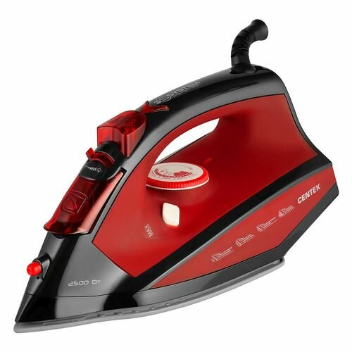 Утюг CENTEK CT-2355, 2500Вт, красный [ct-2355 red]