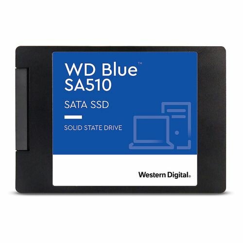 SSD накопитель WD Blue SA510 WDS200T3B0A 2ТБ, 2.5", SATA III, SATA