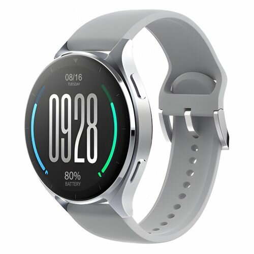 Смарт-часы Xiaomi Watch 2 46мм, 1.43", серый/серебристый [bhr8034gl]