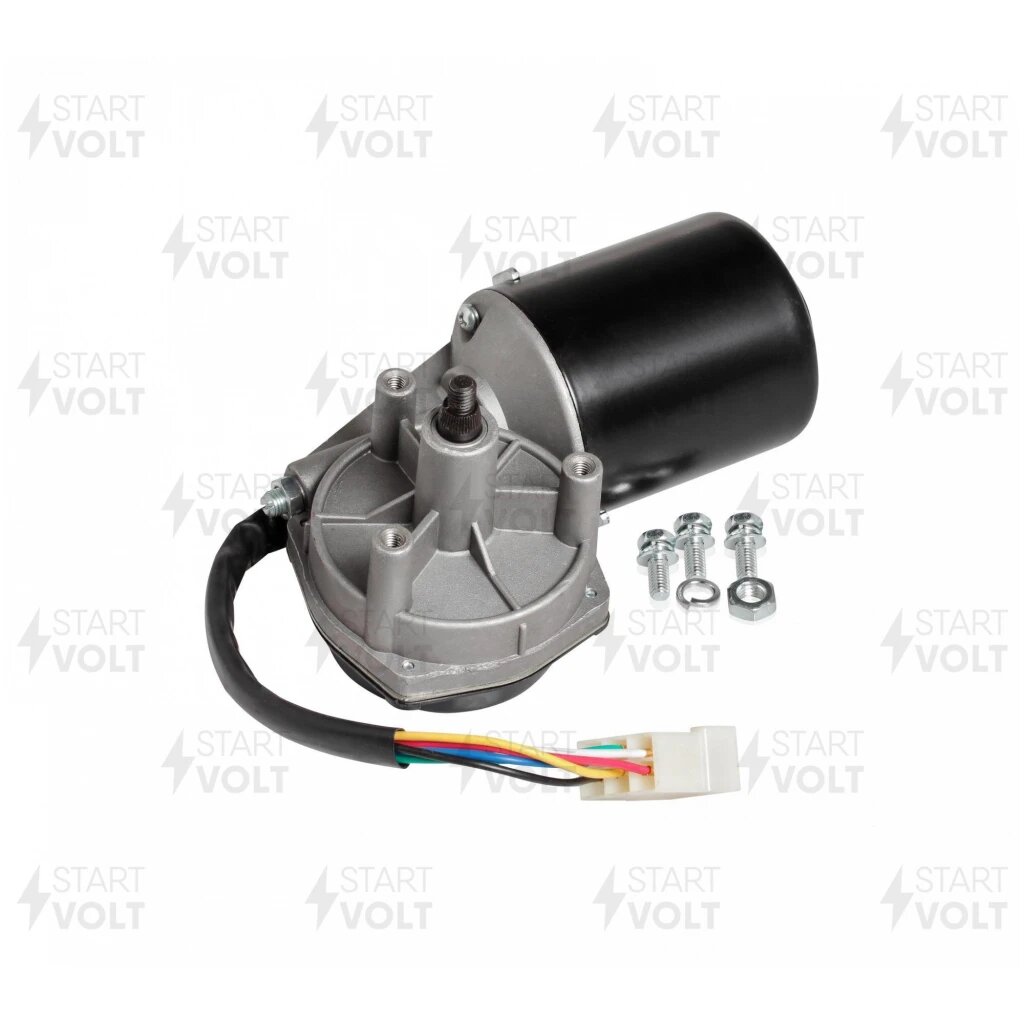 Двигатель стеклоочистителя для а/м ГАЗ, ЗИЛ "STARTVOLT"