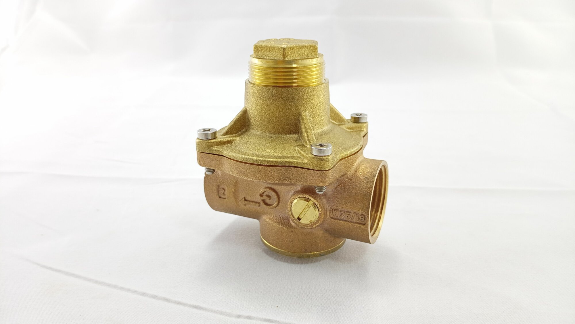 149B7599 Клапан редукционный, типа 7bis, для поддержания давления после себя , материал корпуса бронза, Тмакс 80С*, Ду 25, дюймы Rp 1", Ру 16 бар