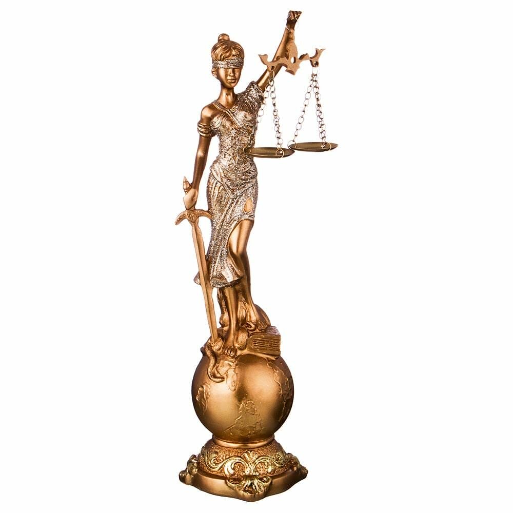 Фигурка Фемида 9*9*31 см. KSG-146-1376