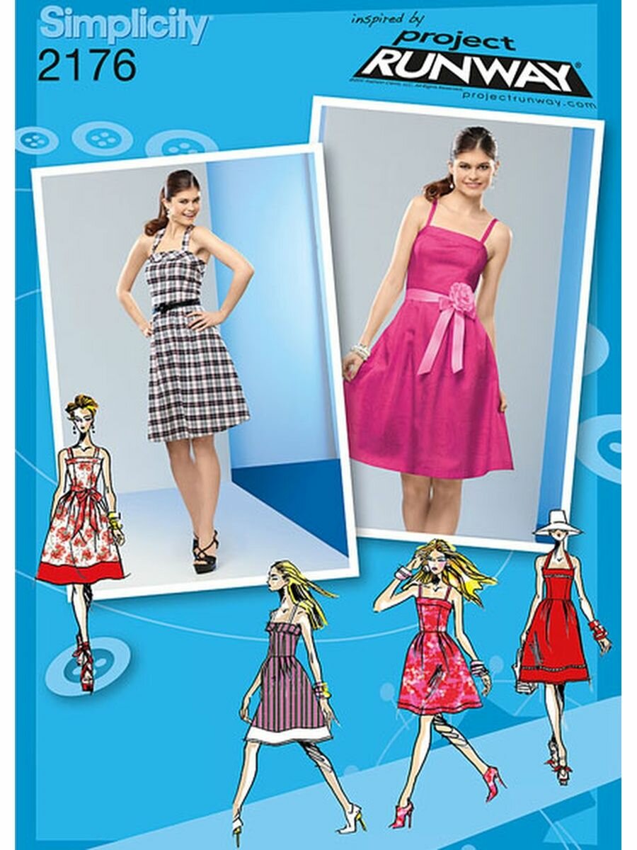Выкройка Simplicity Платье