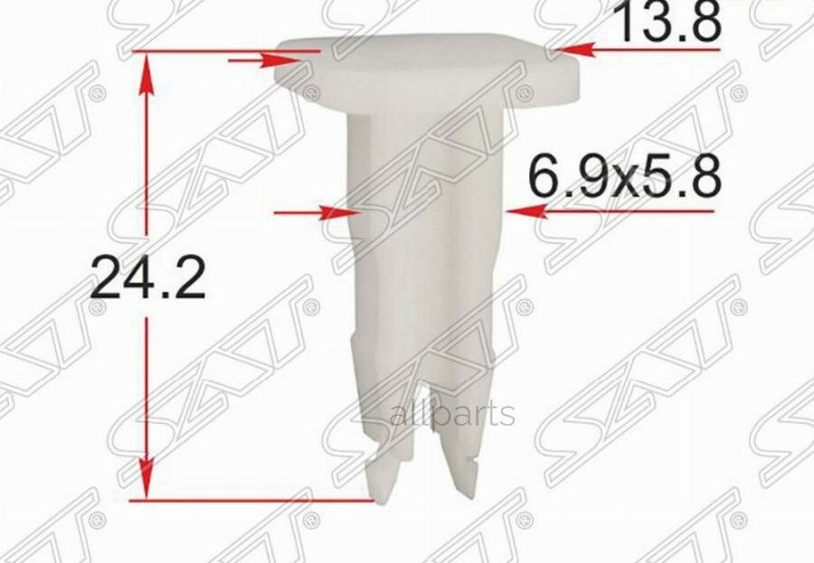 SAT ST-M12274 Клипса (TOYOTA/LEXUS (Продажа по 10шт))