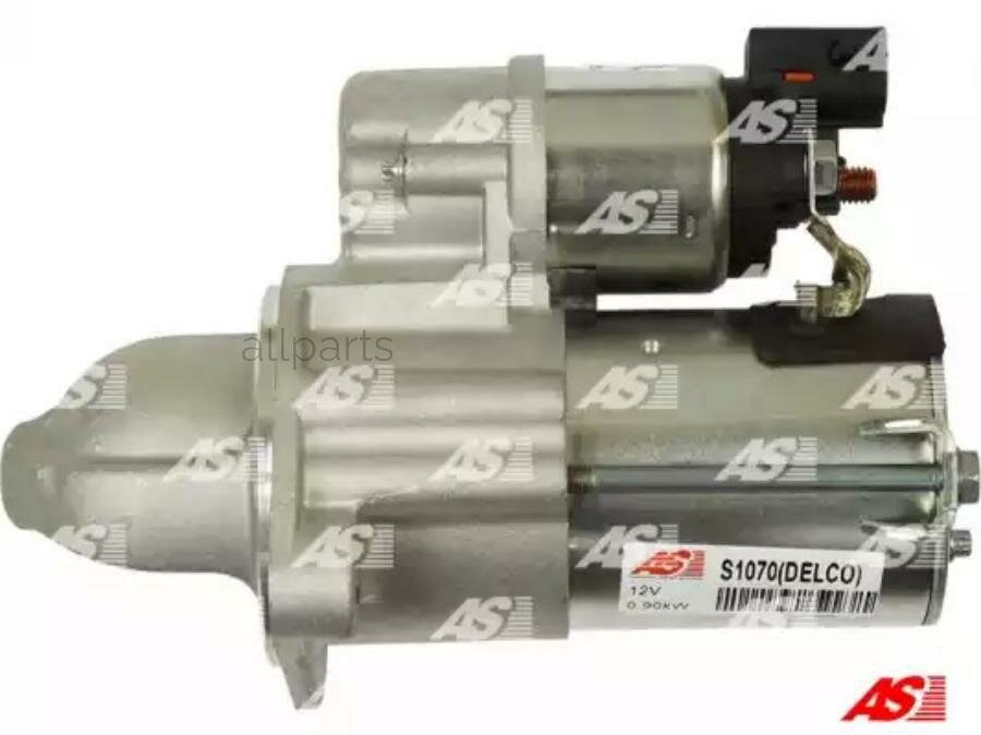 AS S1070(DELCO) Стартер Hyundai Elantra 00-13 / ix35 09-15 / Solaris 10-17 / Kia Ceed 06-18 / Cerato 04-13 / Rio 11-