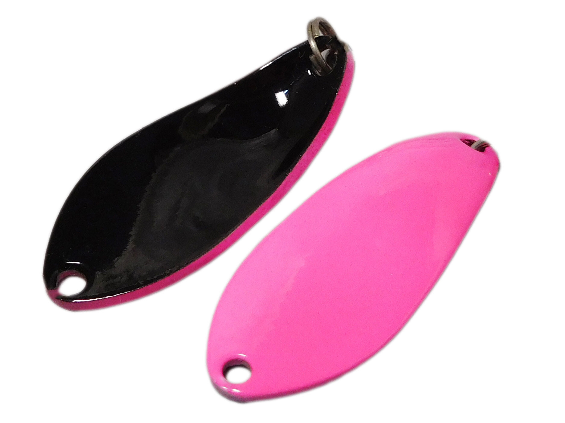 Набор 2ШТ Блесна колебалка Зябликов Пиксель 3 см. 1.3гр fluo