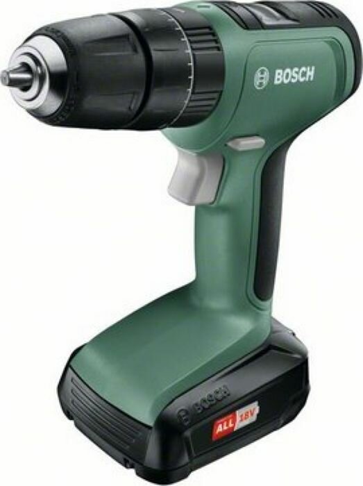Дрель-шуруповерт аккумуляторная ударная Bosch UniversalImpact 06039C8101, 18В 30Нм, 2xLi-ion