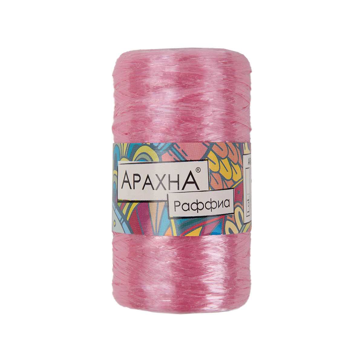 Пряжа ARACHNA "Raffia" 100% полипропилен 50 г 200 м №31 бл. розовый