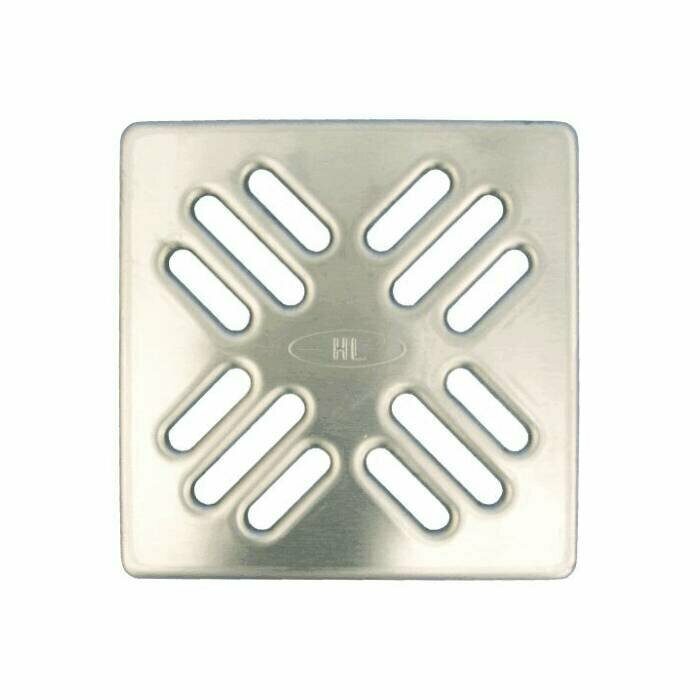 Решетка для трапов. нержавеющая сталь. 115х115 мм. HL HL037N.1E