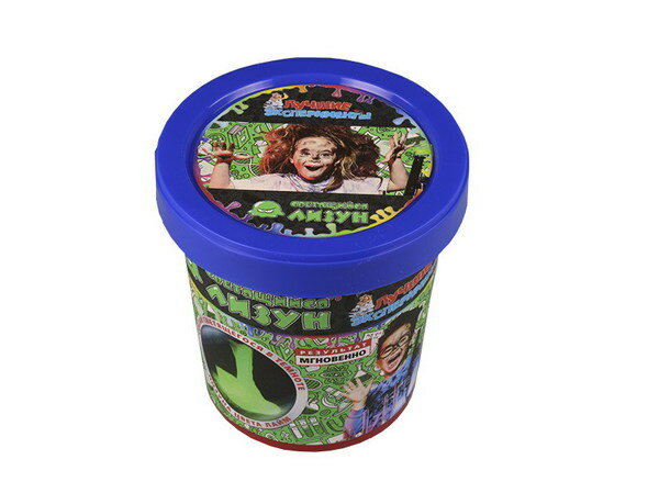 Набор для экспериментов Лучшие эксперименты Микро-набор "Светящийся лизун" Лайм (Х034нт)