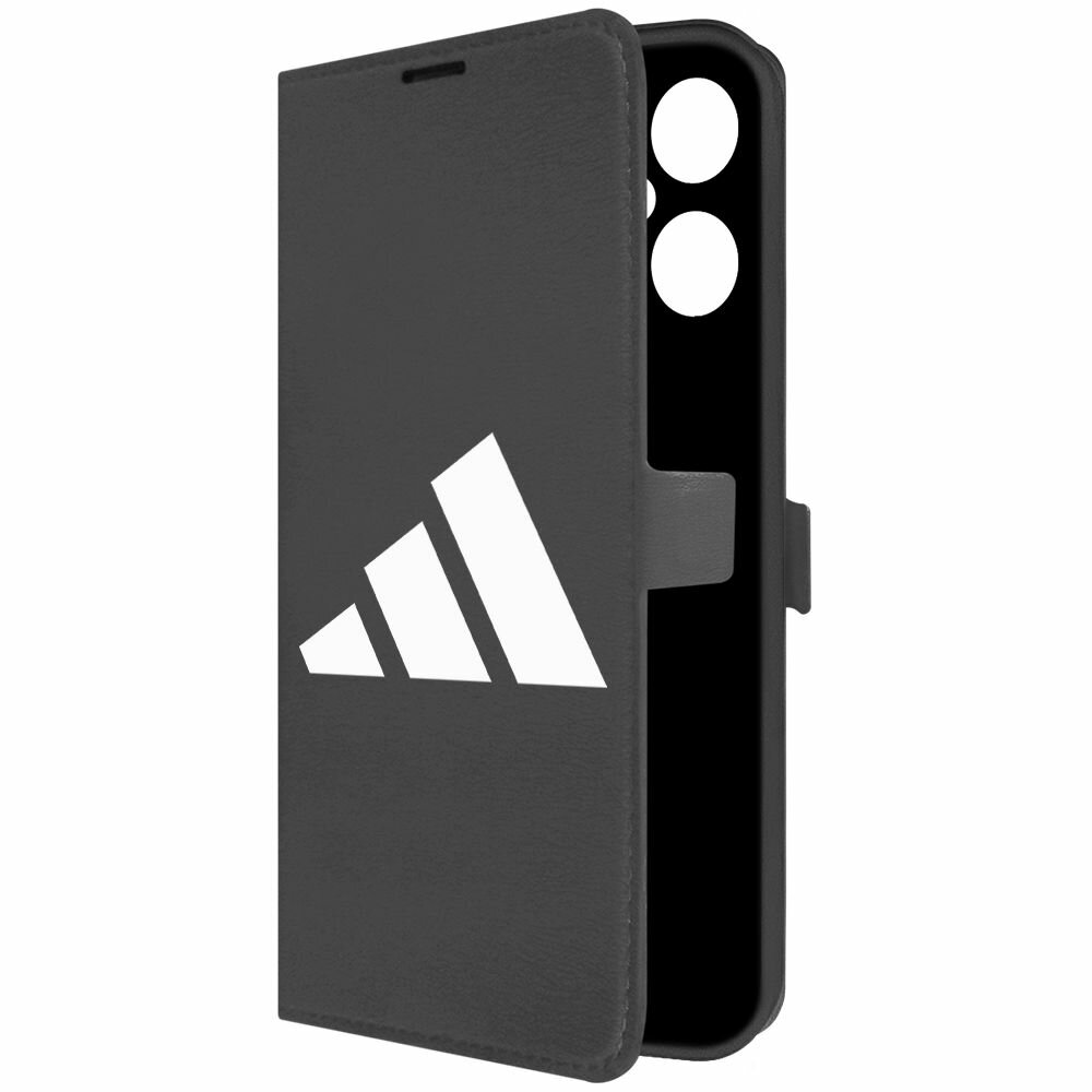Чехол-книжка Krutoff Eco Book для TECNO Pova Neo 3 Adidas (Адидас) (черный)