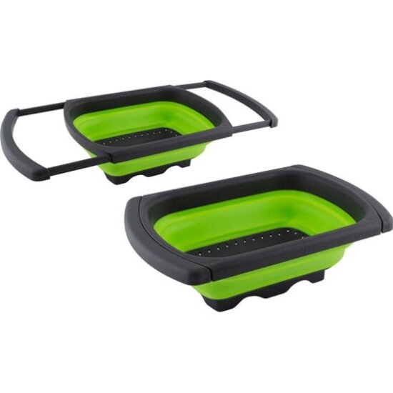 Дуршлаг Mallony на раковину складной FRUTTI 60 (38,5)х25х12 см