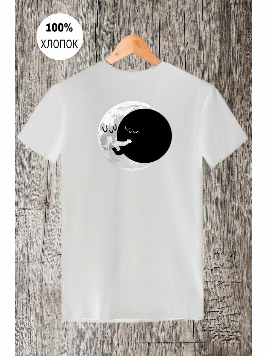 Футболка Любовь Луна Ночь